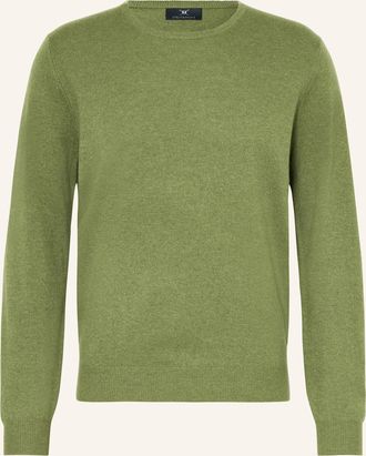 Strokesman's Strokesmans Cashmere-Pullover gruen