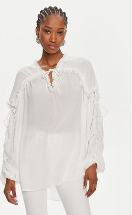 Munthe Bluse Observation 242100724223 Weiß Loose Fit