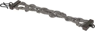 Fabiana Filippi unisex, Accessoires, Gris, Taille: ONE Size Diamond Wire Necklace
