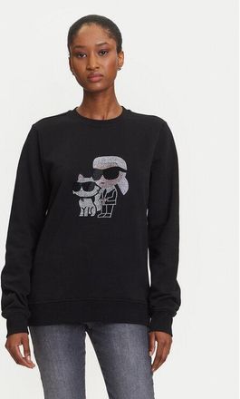 Karl Lagerfeld Sweatshirt A3W20069 Schwarz Regular Fit