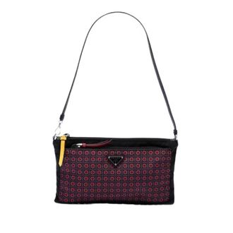 Prada Sac bandouli&egrave;re vintage en nylon pr&eacute;-poss&eacute;d&eacute; - Femme - Pre-owned - Noir - Taille: ONE Size
