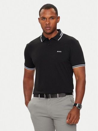 HUGO BOSS Poloshirt Paul 50506193 Schwarz Slim Fit