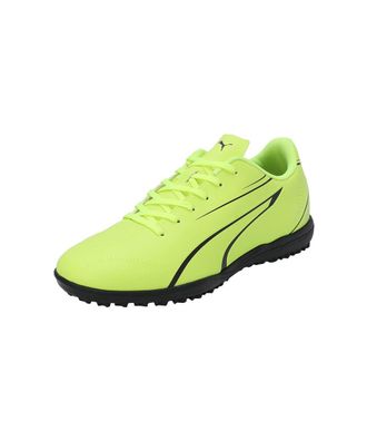 Puma Puma Men Vitoria Tt Soccer Shoes, Electric Lime-Puma Black, 42.5 EU