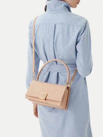 Tommy Hilfiger Handtasche Th Monogram Pebble Grain Crossbody Bag AW0AW17216 Rosa