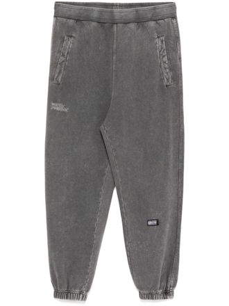 Izzue pantalon à logo brodé - Noir
