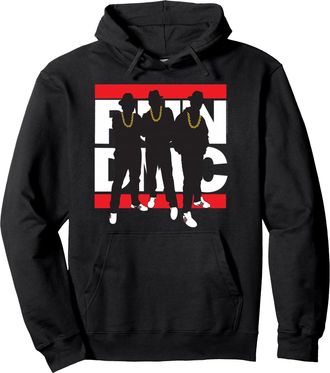 Run DMC Offizielles Silhouettenband Pullover Hoodie