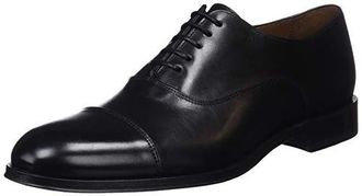 Lottusse Homme Lenox Plat Oxford, Noir (Ebony Negro Ebony Negro), 44 EU