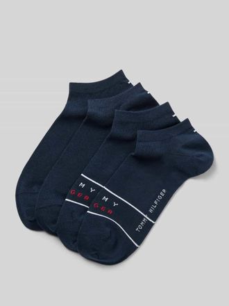 Tommy Hilfiger Sneaker-Socken aus Baumwoll-Mix im 4er-Pack