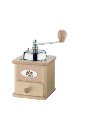 Zassenhaus Kaffeem&uuml;hle Brasilia, Buche, Holz, Buche, 50 g, 12x20x12.5 cm, einstellbarer Mahlgrad, K&uuml;chenger&auml;te, Kaffeemaschinen & Zubeh&ouml;r