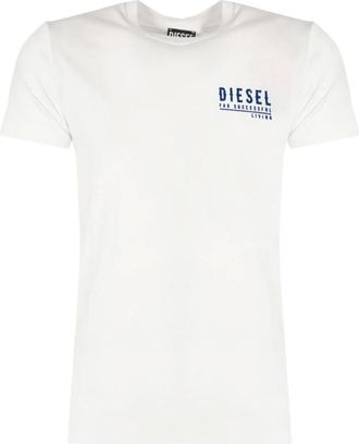 Diesel T-Shirt - Homme - Tops - Blanc - Taille: XL