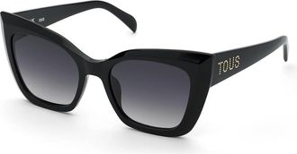 Tous Damen Stoc36 Sonnenbrille, schwarz (Shiny Black), 53/19/140