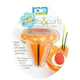 Joie Karotten-Spiralschneider aus Kunststoff in der Farbe Orange, 26555