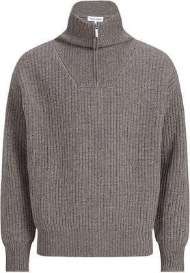 Maison Labiche Pull ample col zipp&eacute; en laine