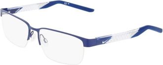 Nike Homme, Accessoires, Bleu, Taille: 58 MM 8184 Eyeglasses