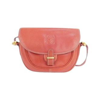 Loewe Pre-owned Leder Schultertasche - - Pre-owned - Damen - Rot - ONE SIZE