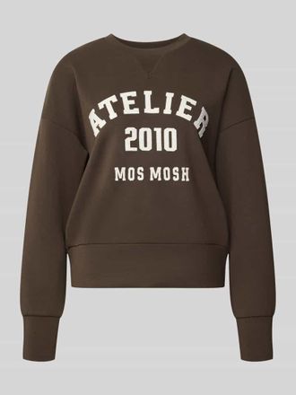 Mos Mosh Oversized Sweatshirt aus Viskose-Mix Modell Nima