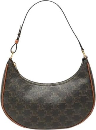 Celine Sac port&eacute; &eacute;paule Ava Pre-owned - Femme - Pre-owned - Brun - Taille: ONE Size