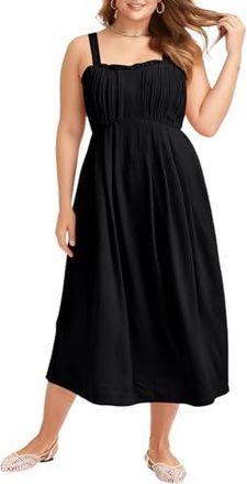 Generic Robe De Plage Femme Robes Longues Femmes &Eacute;t&eacute; Chic Et Elegant Longue pour Ete Fluide Dos Nu 3XL