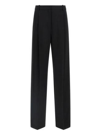 Elisabetta Franchi pantalon à plis - Noir