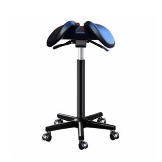 Generic Sattelf&ouml;rmiger Stuhl, ergonomischer Sattelstuhl, h&ouml;henverstellbarer Arbeitsstuhl, geeignet for Spa-Massage und medizinische &Auml;sthetik(Height 44-58cm)