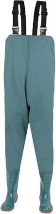 Generic Waders Bottes de p&ecirc;che Pantalon de p&ecirc;che avec bretelles Respirant Crosswater Waders Jean Combinaison Homme, Vert, 58