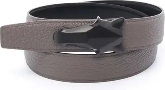 Hermès ceinture réversible Togo and Box Calf Destrier (2024) - Marron