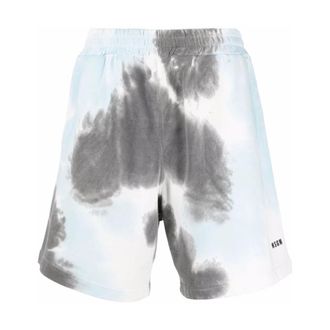 Msgm Msgm, Homme, Shorts, Multicolore, Taille: S Bermuda &agrave; motif Tie-dye