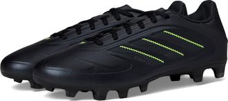 adidas Unisex COPA Pure III Club Firm Multi Ground Football Boots Fußballschuhe, core Black/DGH solid Grey/Lucid Lemon, 47 1/3 EU
