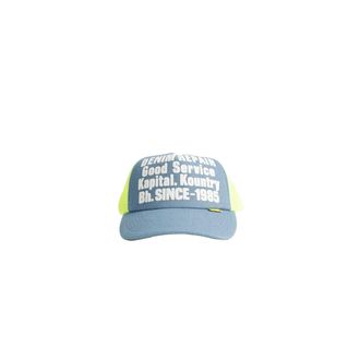 KAPITAL Denim Repair Service Trucket Hat