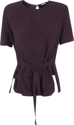 Joseph Atheris Crepe Bluse - - Blouses & Shirts - Damen - Braun - XS