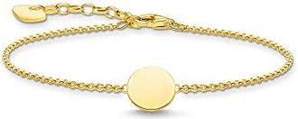 Thomas Sabo Bracelet argent sterling Pas un bijou femme, Or, 19cm - A2043-413-39-L19V