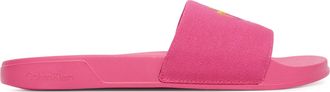 Calvin Klein Pantoletten Calvin Klein Essential Slide Pride Cv Wn HW0HW03297 Rosa