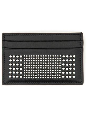 Alexander McQueen Leather Card Case - Black