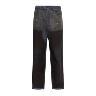 Amiri Homme, Jeans, Bleu, Taille: W34 Jean effet vintage