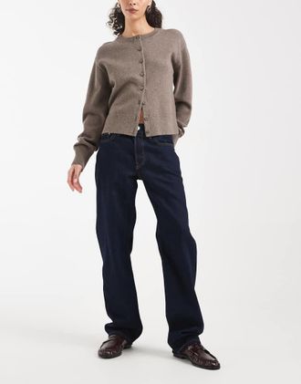 Levi's 501 - Jeans in Indigoblau im Stil der 90er-Marineblau