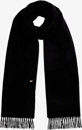 Tommy Hilfiger &Eacute;charpe Hilfiger Flag en cachemire &agrave; franges