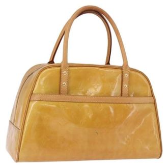 Louis Vuitton Pre-owned Cuir sacs-louis-vuitton - Femme - Pre-owned - Jaune - Taille: ONE Size