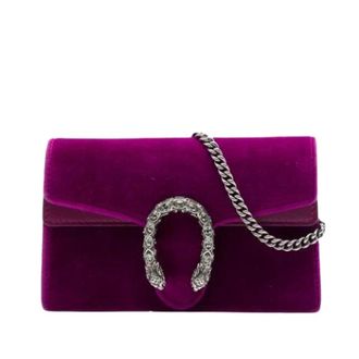 Gucci Sac bandouli&egrave;re Dionysus Pre-owned - Femme - Pre-owned - Violet - Taille: ONE Size