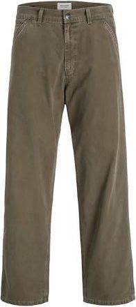 Jack & Jones Worker Pant Jpstalex Ember Pantalon de Travail Sn, Beluga, 34W / 32L Hommes