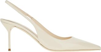 PARIS TEXAS Femme, Chaussures, Blanc, Taille: 36 EU Lidia Slingback