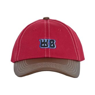 Wales Bonner Wales Bonner, Homme, Accessoires, Rouge, Taille: ONE Size Original Cap