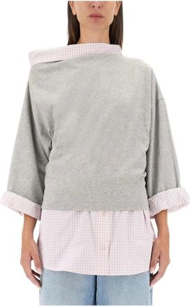 Dries Van Noten Femme, Blouses et Chemises, Gris, Taille: 38 FR Blouses