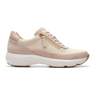 Clarks Tivoli Zip Sneakers - - Shoes - Damen - Beige - 43 EU