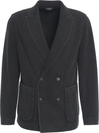 Circolo 1901 Homme, Vestes, Noir, Taille: 2XL Blazer à double boutonnage Nero Aw25