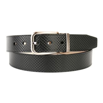 Anthoni Crown Herren A1PB10 Gürtel, Schwarz (Schwarz 010), 110