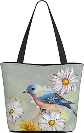 AOOEDM Spring Bird Ladies Shopping Bag 13x11x7in.Le cadeau parfait pour la Saint-Valentin.Cest de la Saint-Valentin pour maman, fille, &eacute;pouse, etc