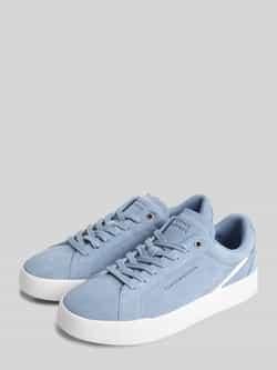 Tommy Hilfiger Sneaker aus echtem Veloursleder