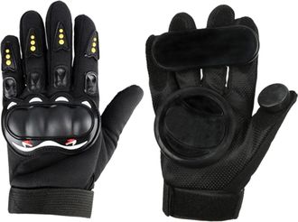 Hellery 2X Skateboard Standard Longboard Downhill Sliding Gloves, Impact Handgelenkschutz Schutzausr&uuml;stung f&uuml;r Skating Skateboard Skifahren