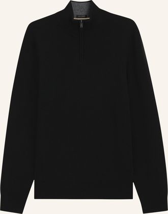 HUGO BOSS Pullover H-Hemarlo Regular Fit schwarz