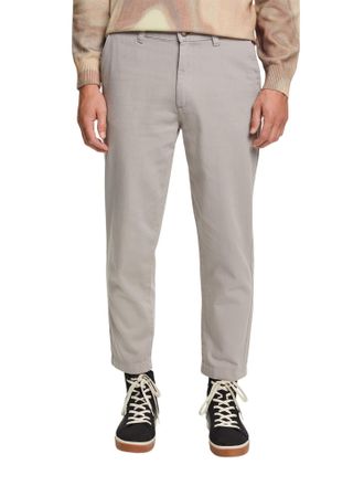 Esprit Herren 023CC2B304 Hose, 040/LIGHT Grey, 28